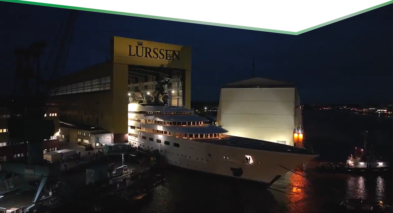 Entdecken Sie die 160 Meter lange MY Blue, ausgestattet mit unserem KeSS-System! | HUG ENGINEERING